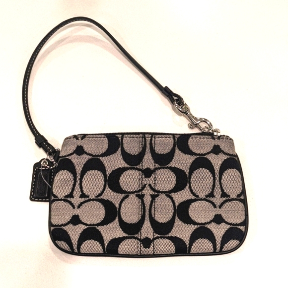 Coach | Bags | Coach Monogram Wristlet Signature Collection | Poshmark